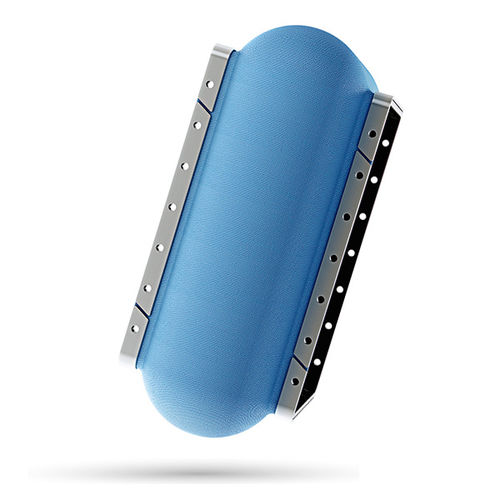 Fabric pipe expansion joint - BIKAR - rectangular / flange / for pipes