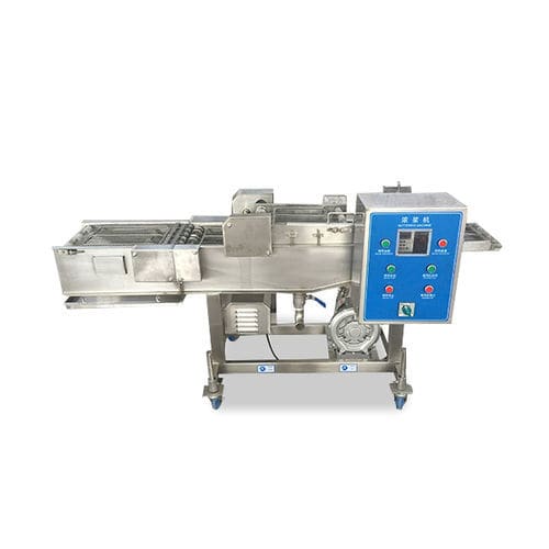 Automatic batter breading machine - NJJ-300 - Bokang Machinery - meat ...