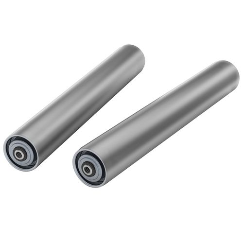 Driven conveyor roller - NHK Group ApS - stainless steel / curved