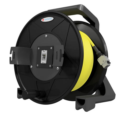 Cable reel - CR101130107.YL - AIXONTEC - manual / transportable / 1 wire