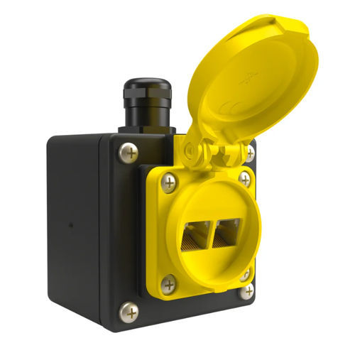 IP44 box - 21813 - AIXONTEC - surface mounted / square / plastic