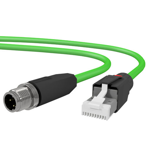 Electrical data cable - CC102190701.GN - AIXONTEC - Ethernet / RJ45 ...