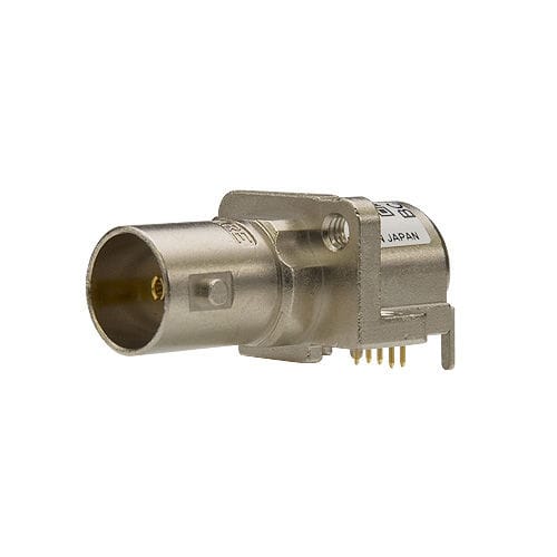 BNC connector - BCA series - CANARE Electric - data / PCB / straight