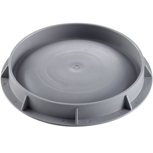 Press-fit end cap - Beck Kunststoffverformungs GmbH - round / PVC / PE