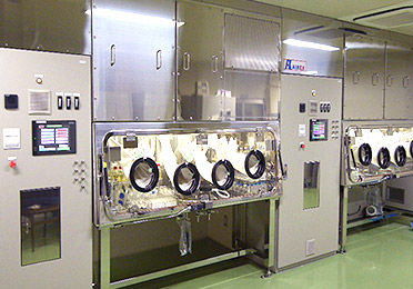 Sterility testing containment isolator - Airex Co., Ltd - for quality ...