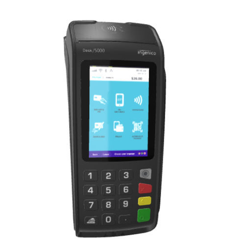 Countertop payment terminal - Desk/5000 - Ingenico - 3G / Bluetooth / WiFi