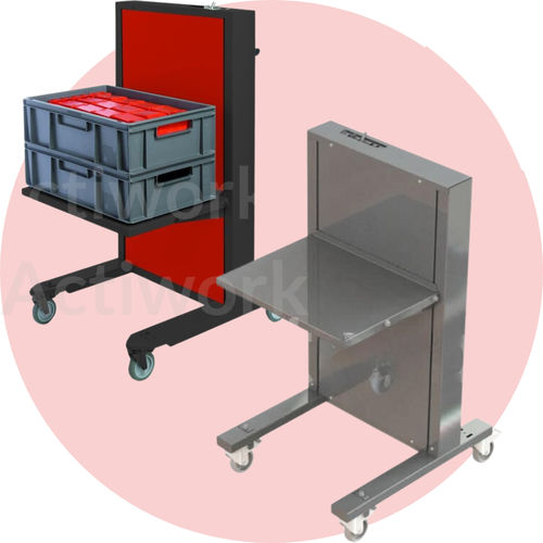 Workshop cart without drawer - ACTILEVEL110 - ACTIWORK