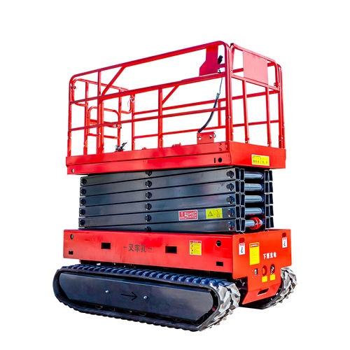 Crawler scissor lift platform - HW0.3-12 - Shandong Hengwang Group Co ...