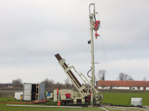 Crawler drilling rig - GEO 900 A - Comacchio - rotary