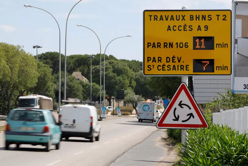 High-visibility safety sign - AXIMUM