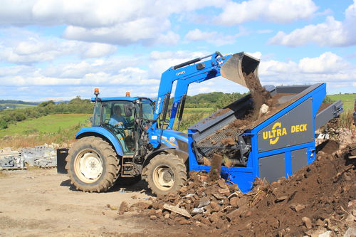 Dry screening screening unit - Compact Screens - for industry / for ...