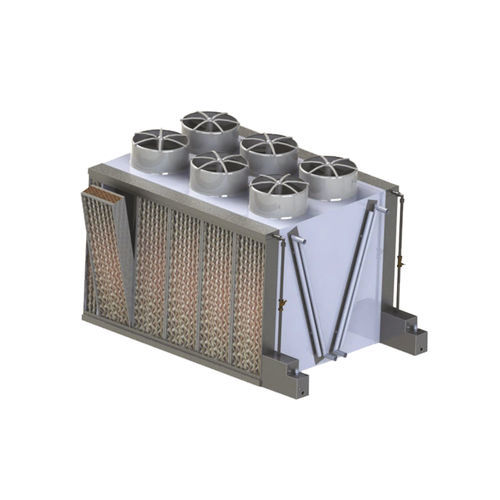 Fixed adiabatic evaporative cooler - HEF7 - FISAIR - industrial