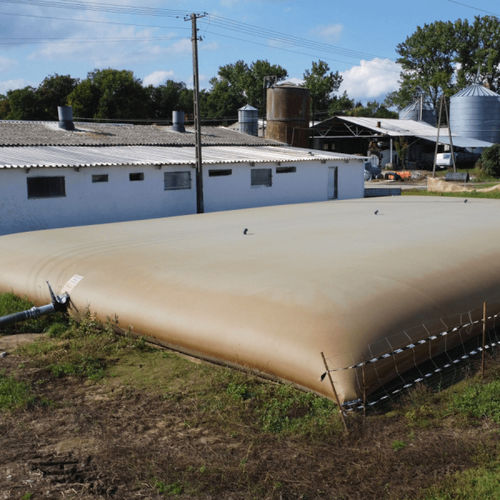 Slurry tank - ZFS3000-2064-1265 - Exflo Sp. z o.o. - storage / fabric ...
