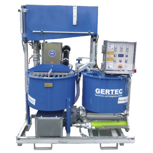 Civil engineering grout plant - IS-35-EF - GERTEC - for geothermal ...