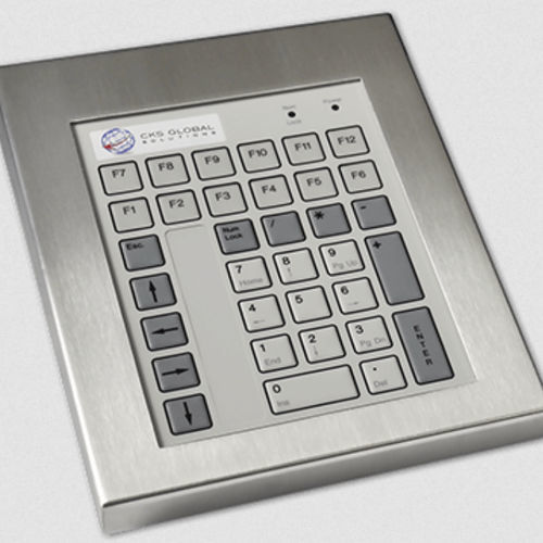 Panel-mount keyboard - CKS - with mechanical keys / 42-key / industrial