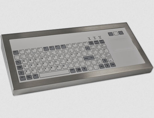 Panel-mount keyboard - CKS - with mechanical keys / 96-key / with touchpad