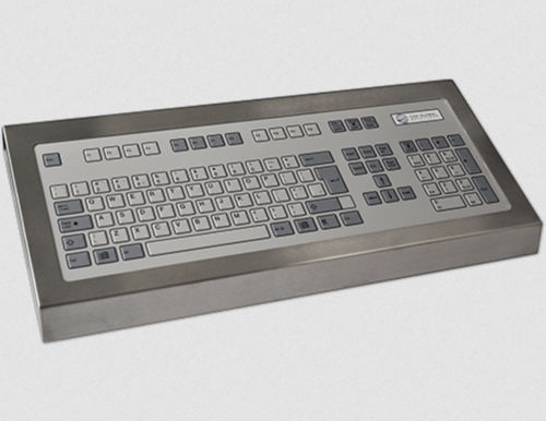 Panel-mount keyboard - CKS - with mechanical keys / 128-key / industrial