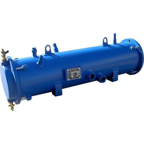 Cooled condenser - SP series - Climarem - shell and tube / copper ...