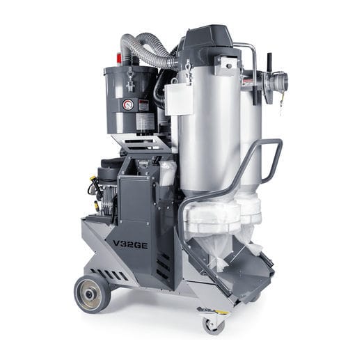 Dust dust extractor - V32GE - Superabrasive - diesel engine / compact ...