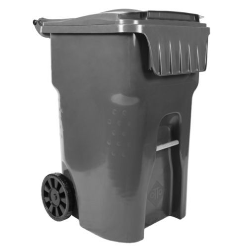 Plastic waste bin - 95 EDGE - Otto USA - metal / industrial waste / for ...