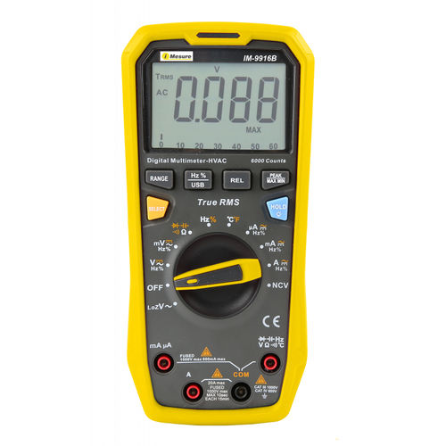 Digital multimeter - IMّ9916B - DISTRIMESURE - iMesure - portable ...