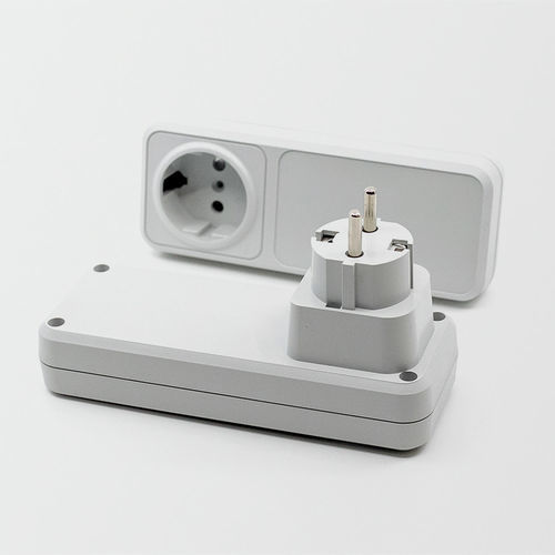 Wall-mount enclosure - EVOPLUG - Supertronic - rectangular / plastic ...