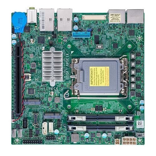 Mini-ITX motherboard - X13SAV-LVDS - SUPERMICRO - Intel® Celeron® / Intel® Core i3 / Intel® Core i5