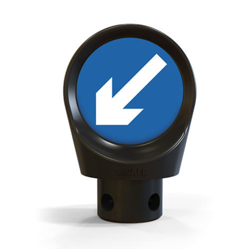 High-visibility safety sign - A-SAFE Inc - prohibition / obligation ...