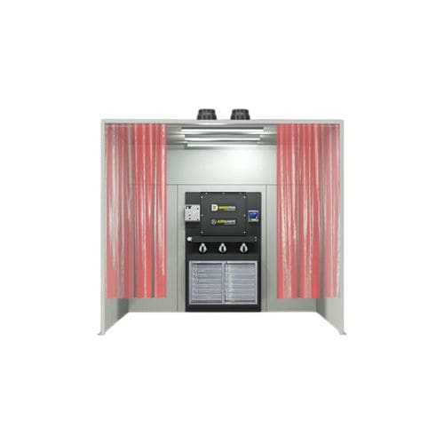 Dust booth - Absolent Air Care Group Americas - for welding / cleaning ...