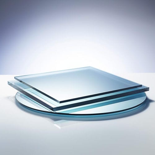 Rectangular optical window - Alien Photonics - flat circular / BK7