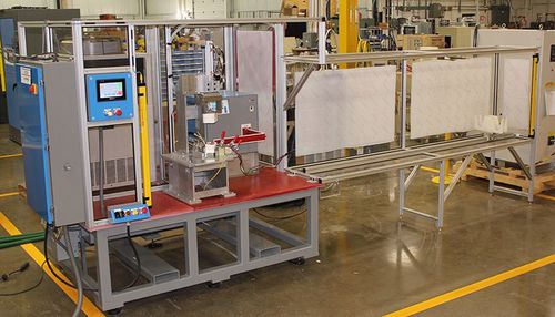 Induction soldering machine - Savage Saws / Inductoheat - automated ...