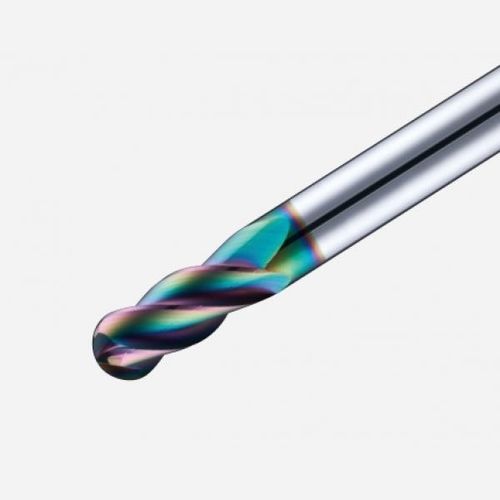 End mill - 4VSB series - JJ Tools Co., Ltd. - solid / roughing / coated