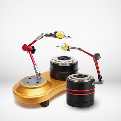 Run-out testing machine - ROT - DINE - manual / for workpieces / rotating