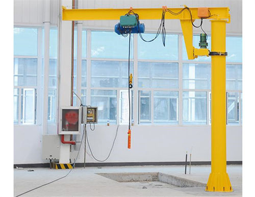 Floor-mounted jib crane - Xinxiang MAGICART Cranes Co., Ltd - 360° / 270° / 180°
