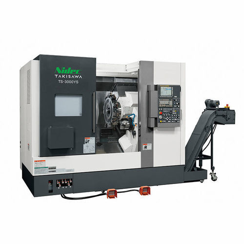 CNC lathe - TS-3000 - TAKISAWA - horizontal / 2-spindle / 12 tools