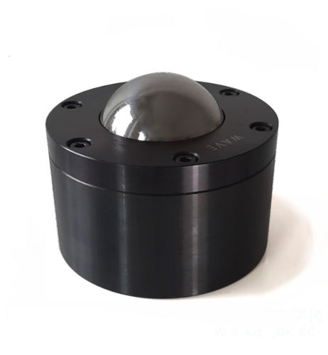 Steel ball transfer unit - KP-76 - WAVE - cylindrical base / insert