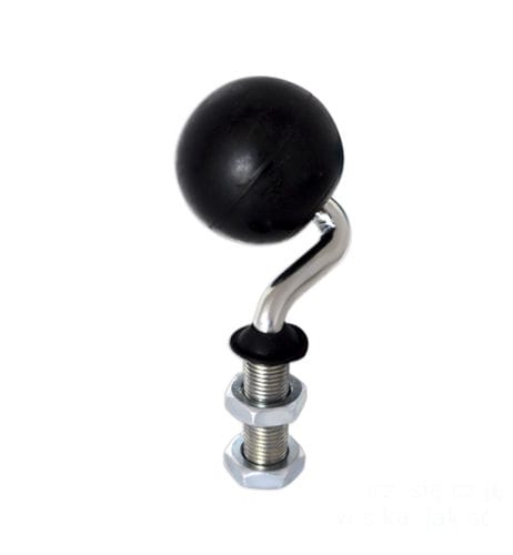 Polymer ball transfer unit - KS-50 GL - WAVE - steel / threaded stud