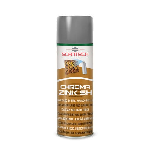 Cold galvanizer spray - CHROMA ZINK SH - Quimsa ITW - for metal / solvent