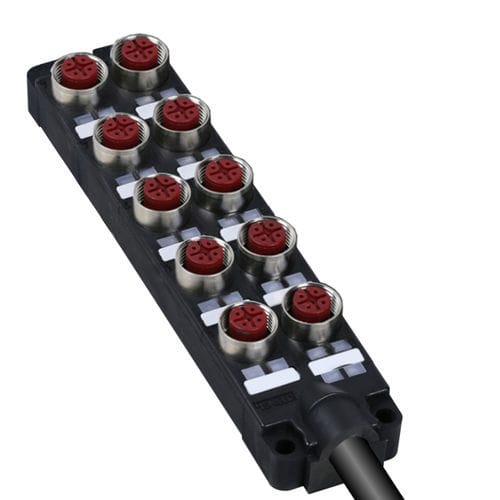 Proximity sensor junction box - SF23xN7 - PONY SRL - with electrical socket