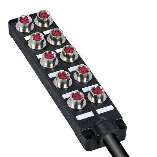 Proximity sensor junction box - SF24xN7 - PONY SRL - with electrical socket