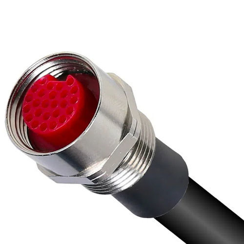 Electrical power supply connector - HDEF - PONY SRL - round / through ...