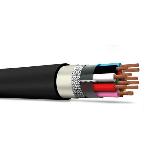 Insulated electrical cable - FPPOH2P - PONY SRL - shielded / multi-pair ...