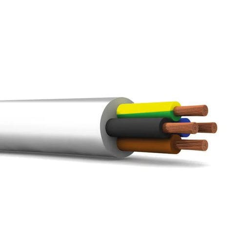 Power cable - H05V2V2-F - PONY SRL - insulated / heat-resistant / copper