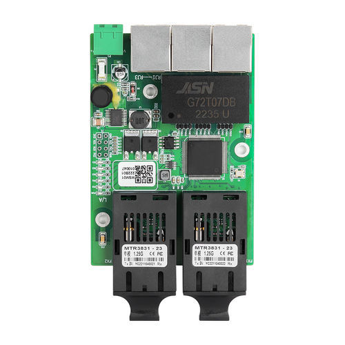 Unmanaged ethernet switch - MES3105GA-2GF-3GT - Maisvch - 5 ports ...