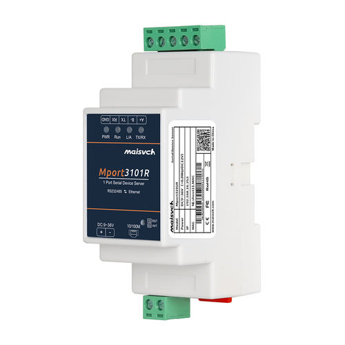 RS-485 device server - Mport3101R - Maisvch - Modbus RTU / RS232 ...