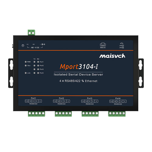 Modbus RTU device server - Mport3104-I - Maisvch - RS422/RS485 / Modbus ...