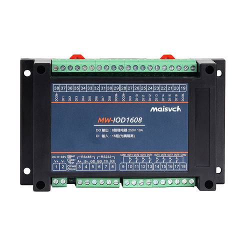 Digital I/O module - MW-IOD1608 - Maisvch - RS-485 / Modbus RTU / RS232