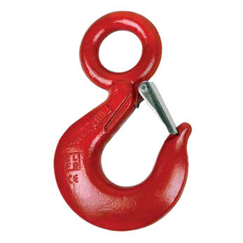Lifting hook - Soltec srl - stainless steel / eye / spring