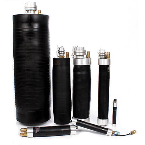 Pipe inflatable plug - PTP series - Plugco