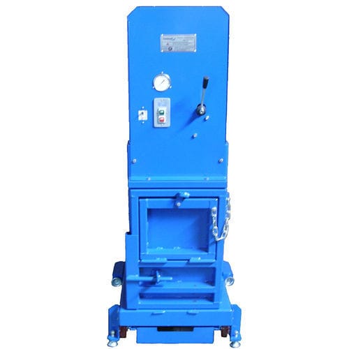 Mixed waste compactor - Saemah Co.,Ltd - stationary / vertical / front ...